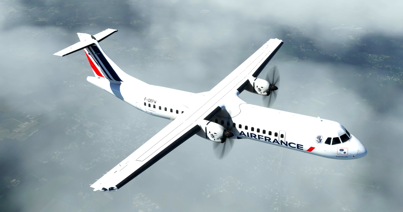 Air France "2023 livery" Hans Hartmann ATR 72-600 for Microsoft Flight ...