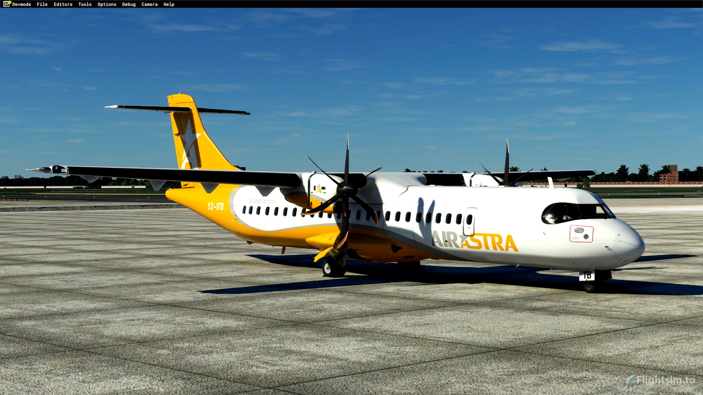 Air Astra ATR 72-600 whole FLEET with custom cabin decals pour ...