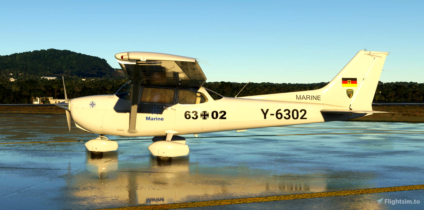 ALEX68 Cessna 172 (G1000) Bundesmarine for Microsoft Flight Simulator ...