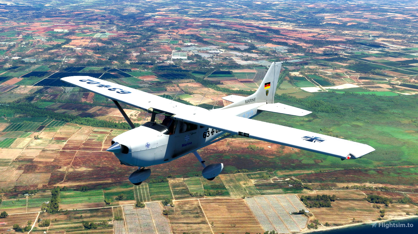ALEX68 Cessna 172 (G1000) Bundesmarine for Microsoft Flight Simulator ...