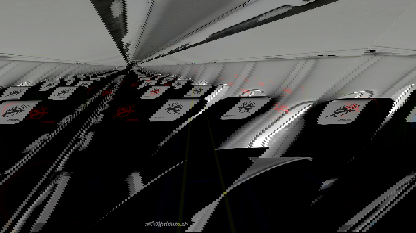 Alliance Air (India) Microsoft ATR 72-600 (VT-AIX) Red Belly with Cabin ...