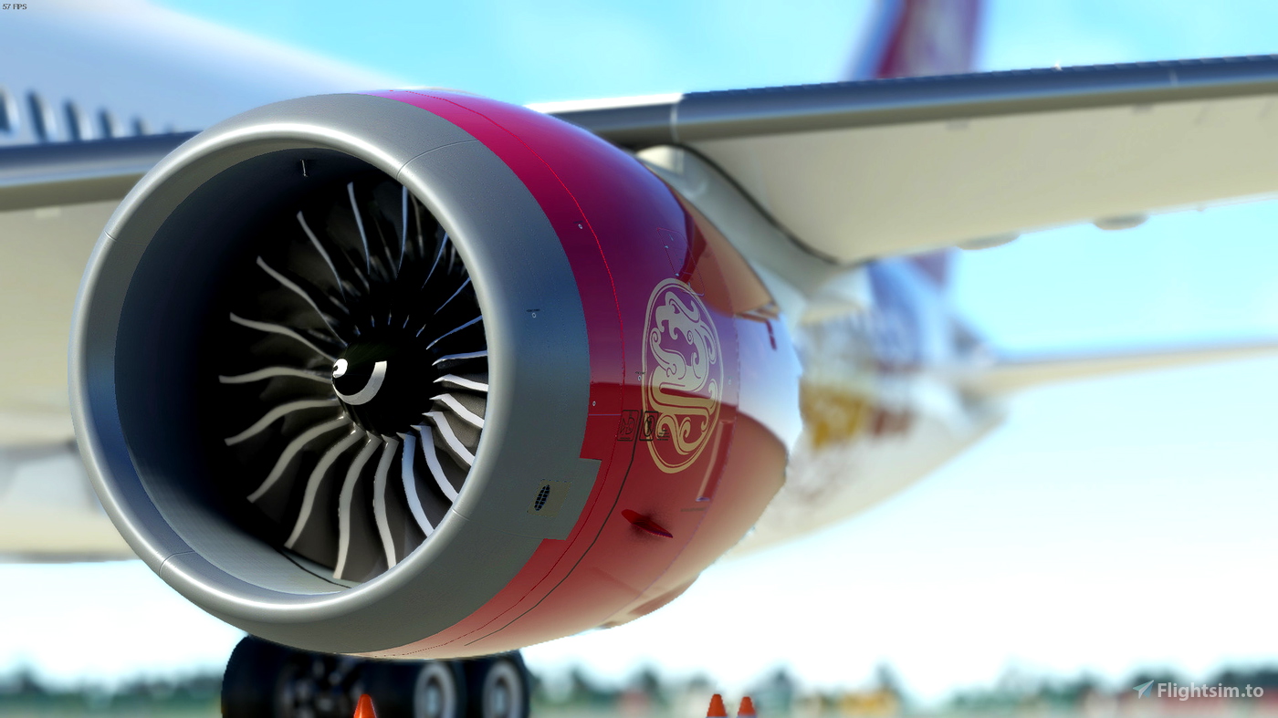 Asobo 78X Juneyao Air 吉祥航空 B-1115 for Microsoft Flight Simulator | MSFS