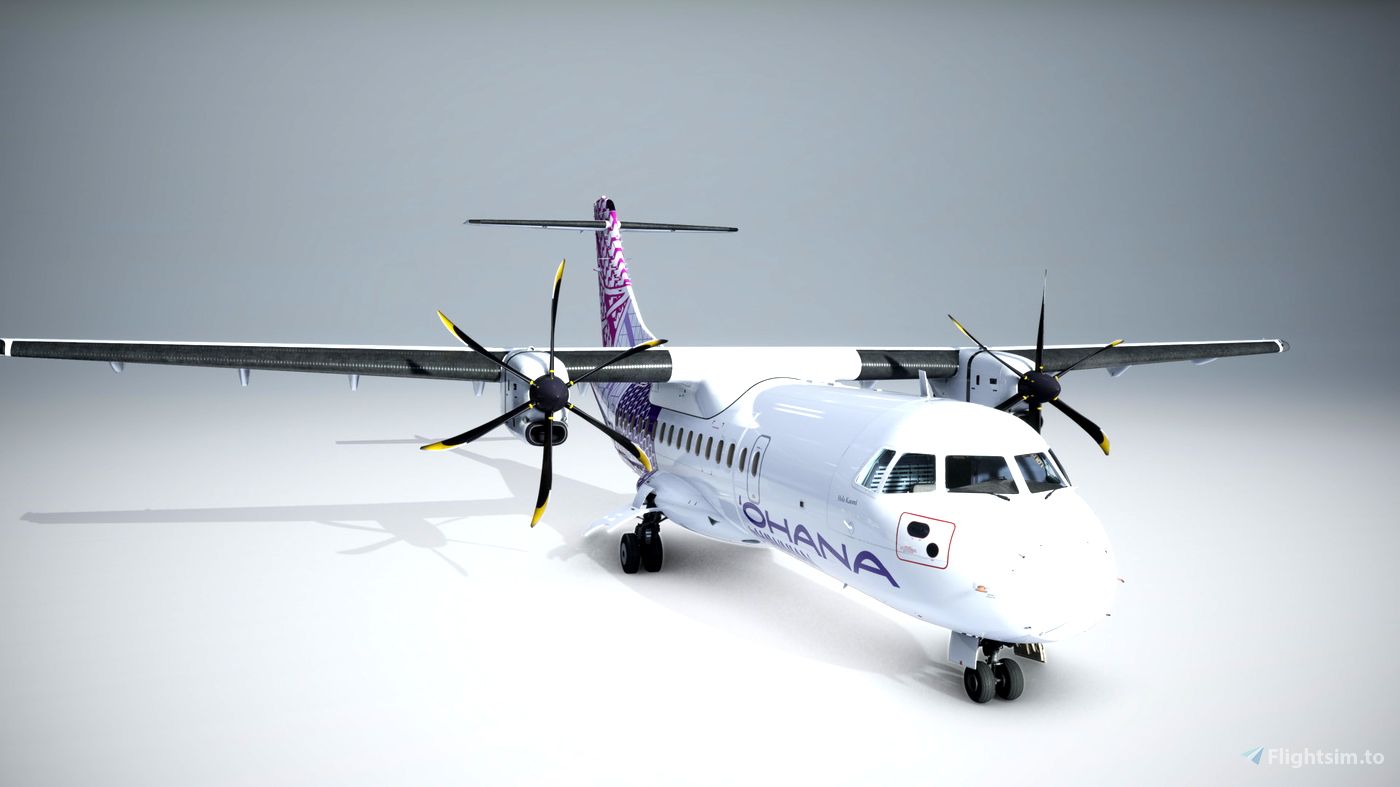 [ASOBO ATR 42-600] Ohana by Hawaiian ATR 45 | N804HC for Microsoft ...