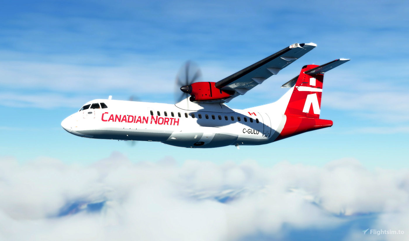 Asobo ATR 42 Canadian North (C-GULU) for Microsoft Flight Simulator | MSFS