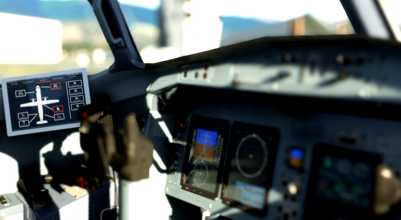 Asobo ATR 42/72-600 (Hans Hartmann) - Blue/Grey Cockpit Texture Mod for ...