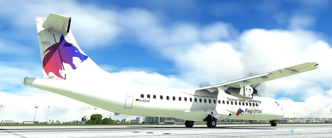 ATR 72-600 Snow Wolf Germany Regional (D-AGAZ) for Microsoft Flight ...