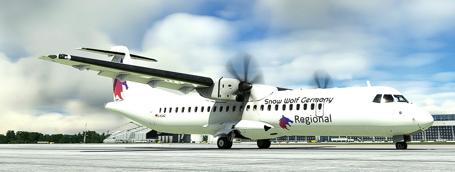 ATR 72-600 Snow Wolf Germany Regional (D-AGAZ) for Microsoft Flight ...