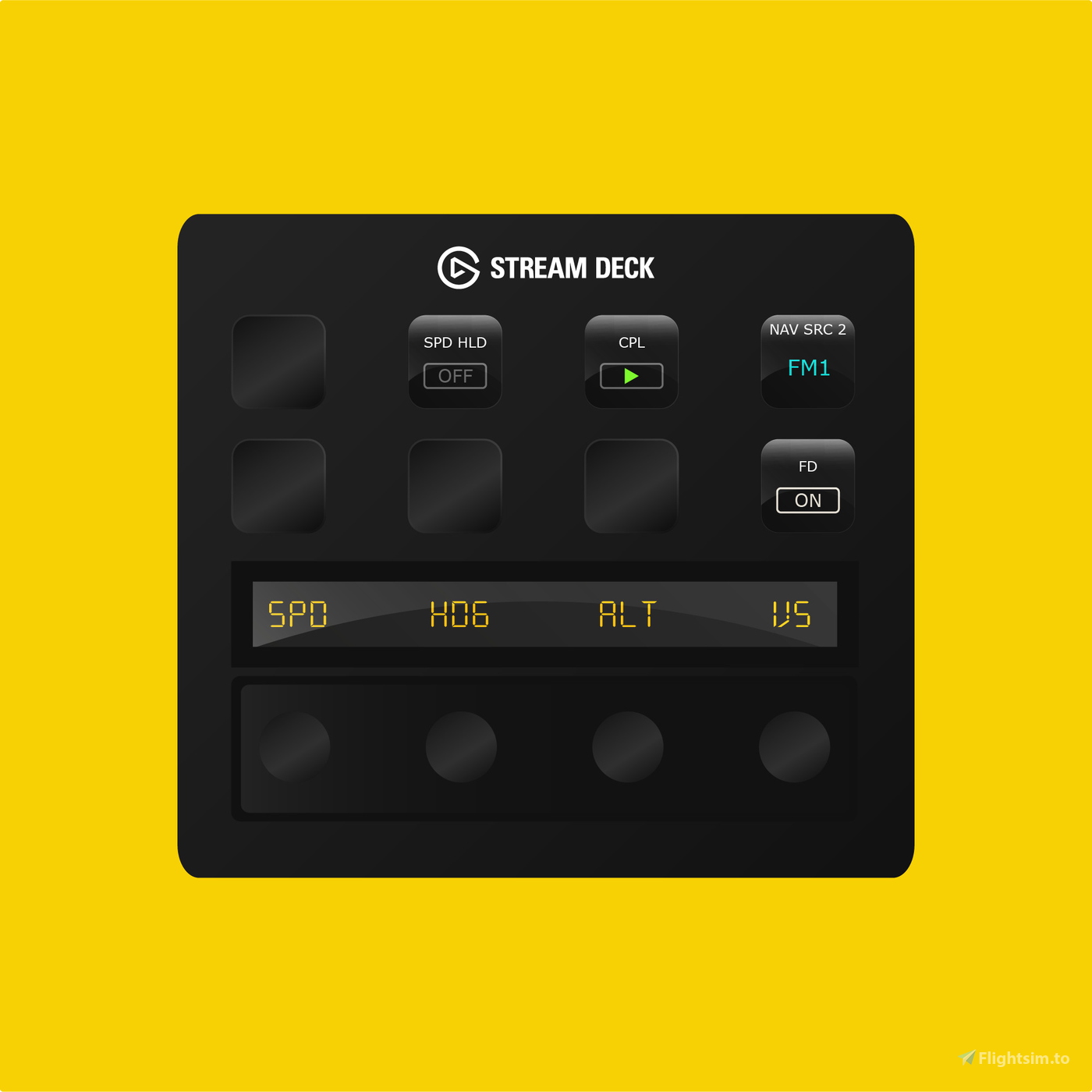 Flight Panels - ATR 72-600 Stream Deck + Autopilot Panel for Microsoft ...