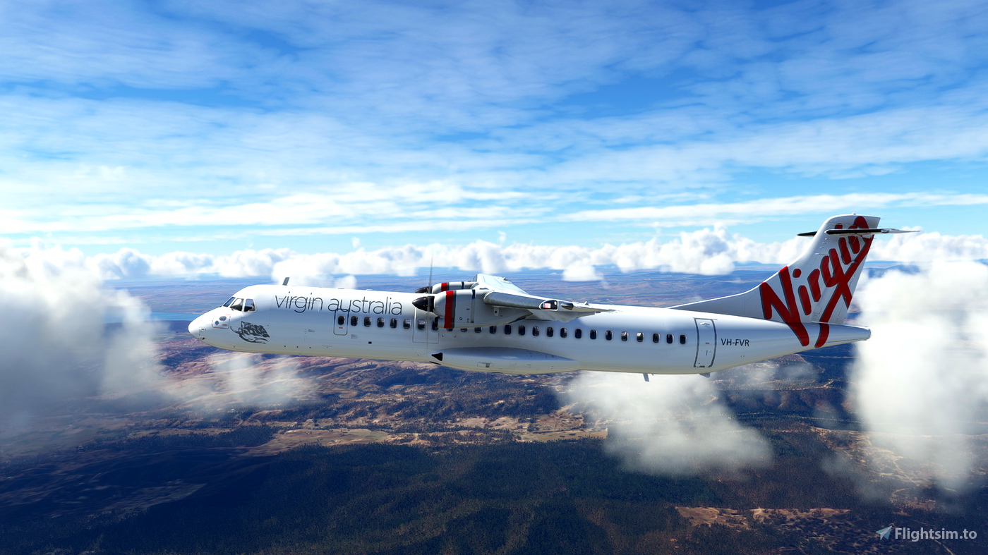 ATR 72-600 Virgin Australia for Microsoft Flight Simulator | MSFS