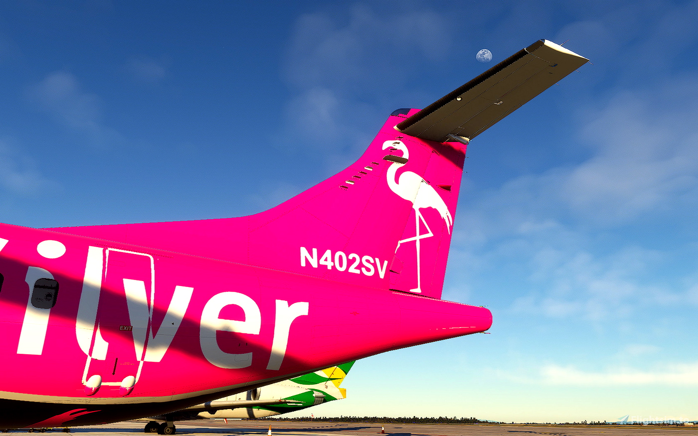 ATR42-600 Silver Airway (N402SV) for Microsoft Flight Simulator | MSFS