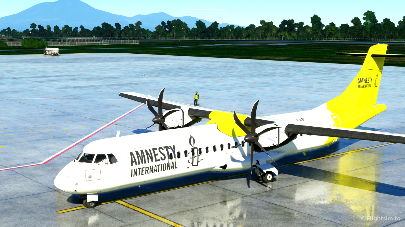 ATR72 Amnesty International NGO for Microsoft Flight Simulator | MSFS