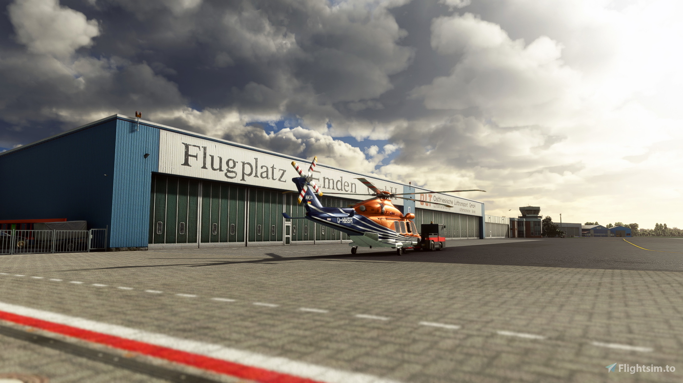 Aviation-Sim-Design - EDWE - Airfield Emden for Microsoft Flight ...