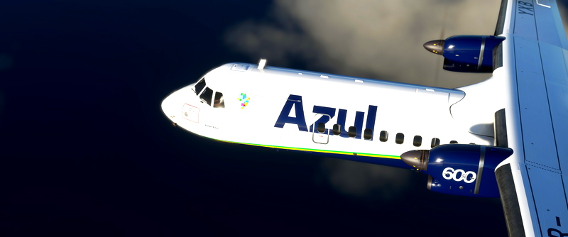 Azul (New Livery + Custom Cabin Interior) | PR-YXB | Asobo ATR 72-600 ...