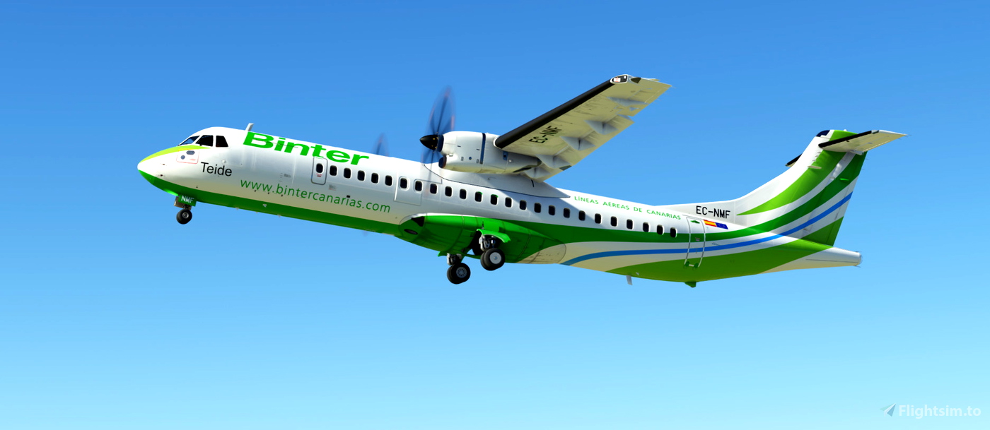 Binter Canarias (opby Binter Airlines) | Complete Fleet Pack for ...