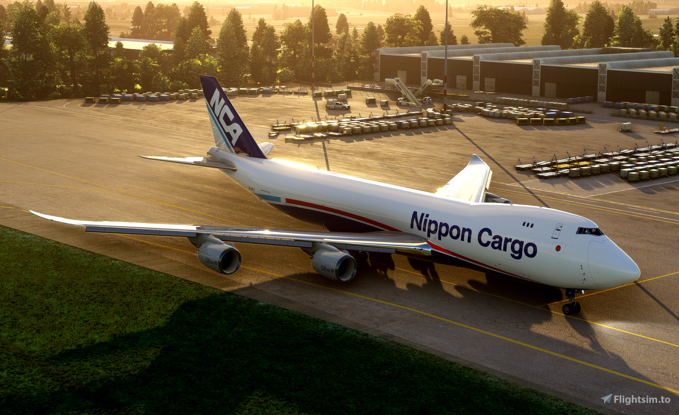 Boeing 747-8F NCA (Nippon Cargo Airlines) JA14KZ for Microsoft Flight Simulator | MSFS