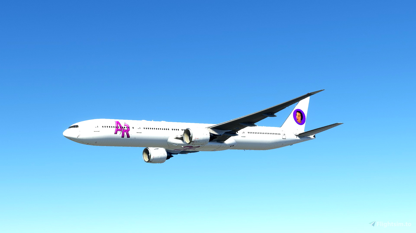 Boeing 777-300ER Aaron Rheins Livery for Microsoft Flight Simulator | MSFS