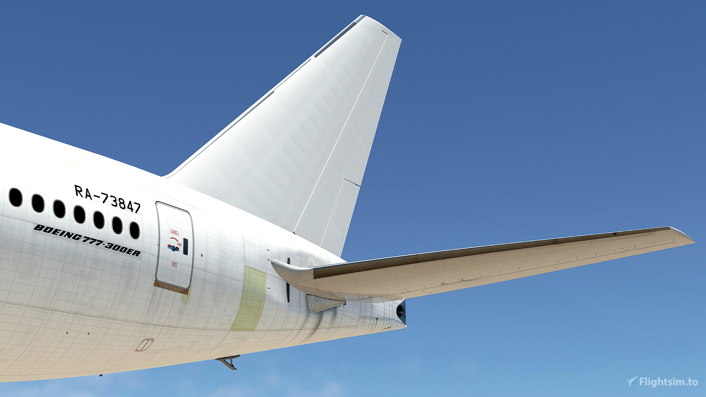 CaptainSim B77W - Nordwind RA-73847 for Microsoft Flight Simulator | MSFS