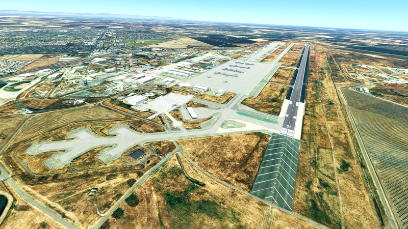 Castle AFB KMER (Cold War period) for Microsoft Flight Simulator | MSFS