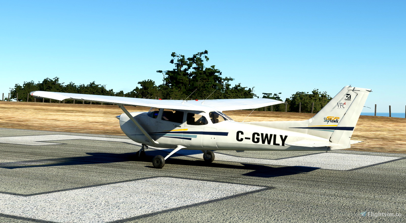 Cessna 172 C-GWLY (G1000, Bagolu, Classic) voor Microsoft Flight ...