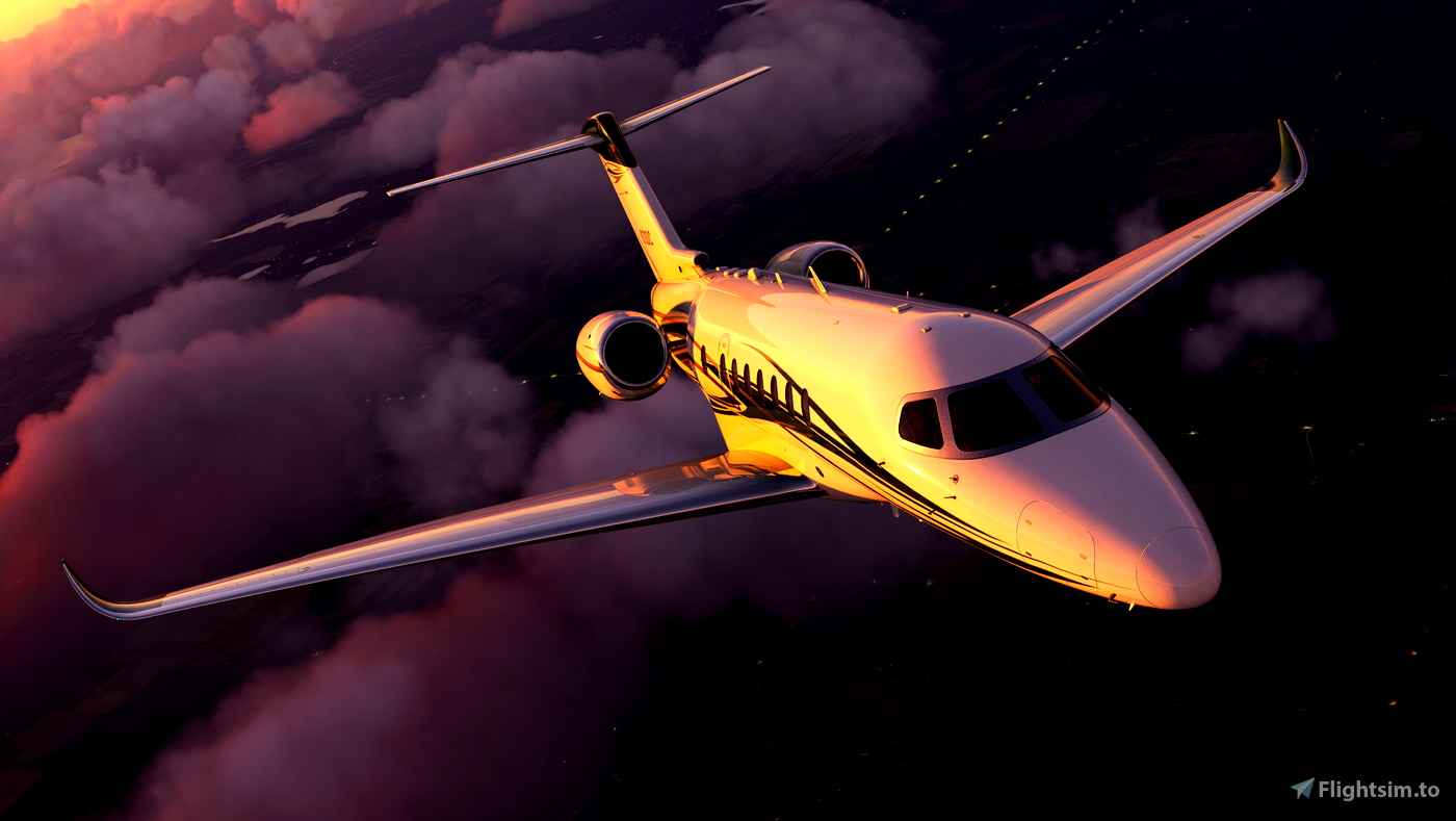 Cessna Citation Longitude N720DC for Microsoft Flight Simulator | MSFS