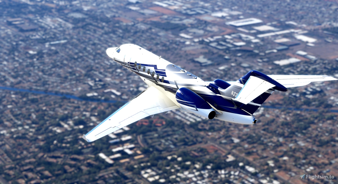 Citation Longitude N221JS for Microsoft Flight Simulator | MSFS