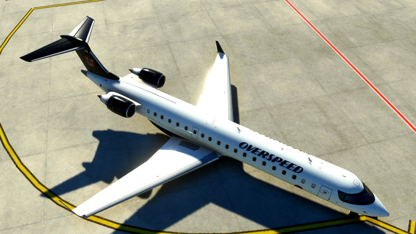 CRJ 700 Overspeed Airways VA Livery for Microsoft Flight Simulator | MSFS