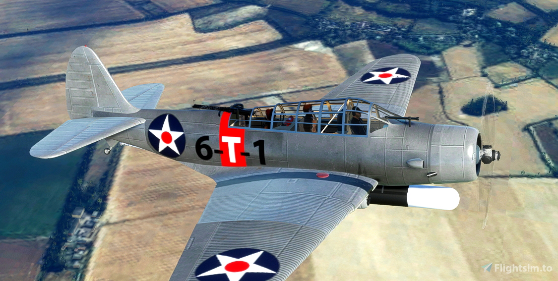 Douglas TBD Devastator for Microsoft Flight Simulator | MSFS