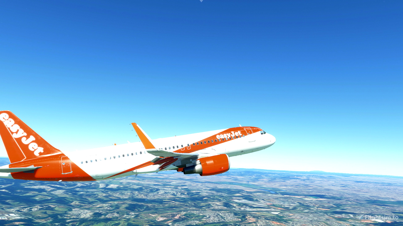 easyJet A320-200 NEO WINGLETS G-EZRZ for Microsoft Flight Simulator | MSFS