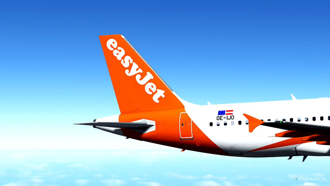 easyJet europe OE-IJO with Cabin - Fenix A320 8K for Microsoft Flight ...