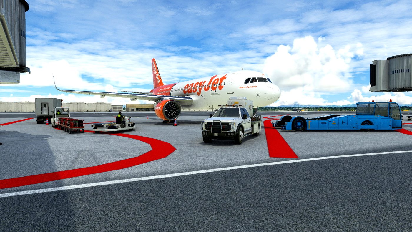 [A32NX] EasyJet G-EZIW-A320 Linate-Fiumicino (Italia) livery for ...