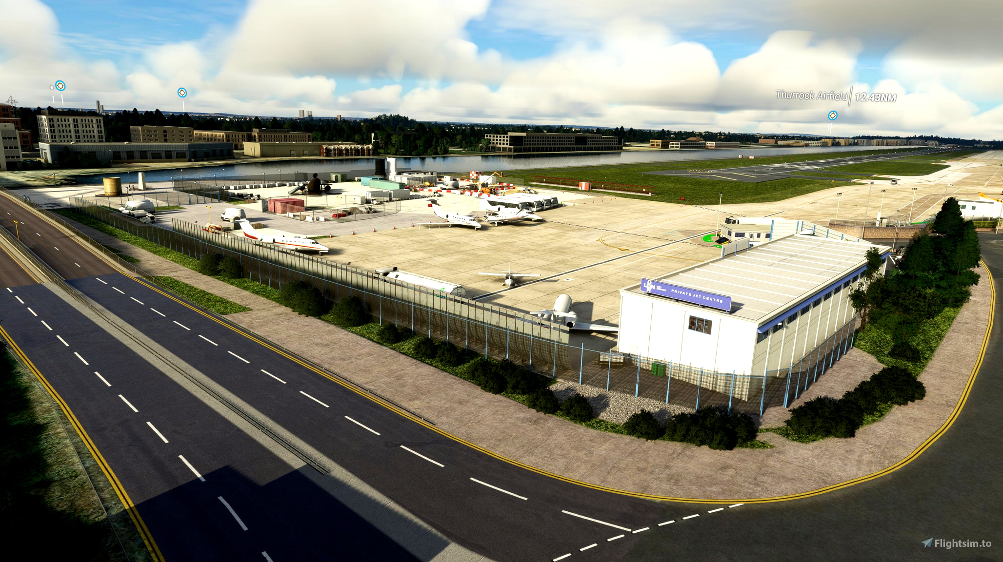UK2000 Scenery – EGLC 英国 伦敦城市机场 v1.0.3 [MSFS2020]-微软模拟飞行2020-飞行宝