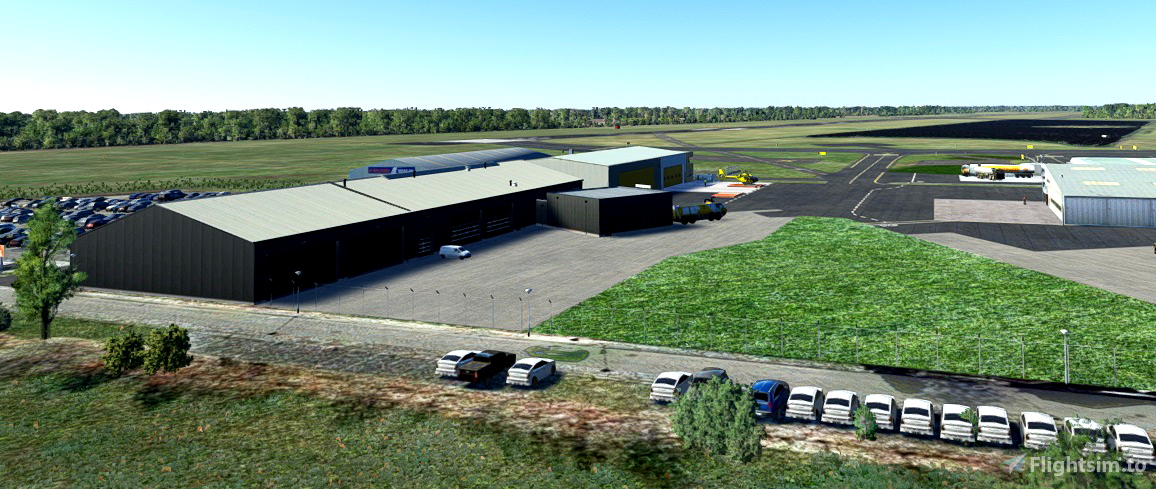 EHGG airport Groningen-Eelde, The Netherlands for Microsoft Flight ...