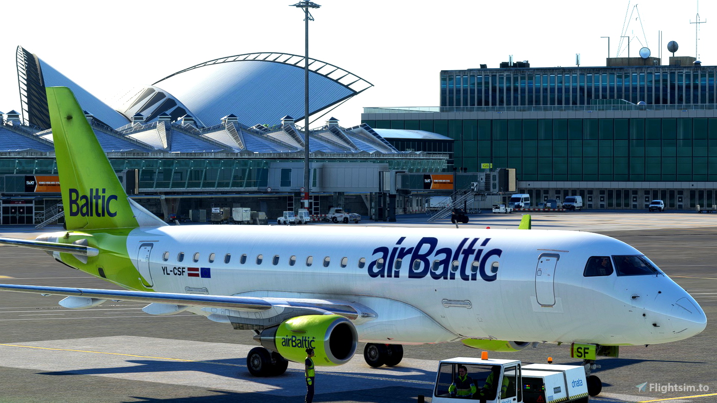 ERJ175 FSS AirBaltic [8K] for Microsoft Flight Simulator | MSFS