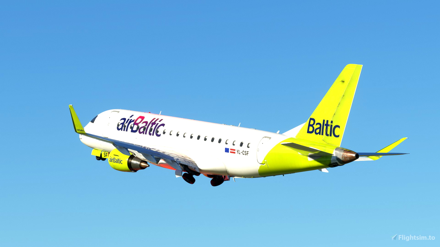 ERJ175 FSS AirBaltic [8K] for Microsoft Flight Simulator | MSFS