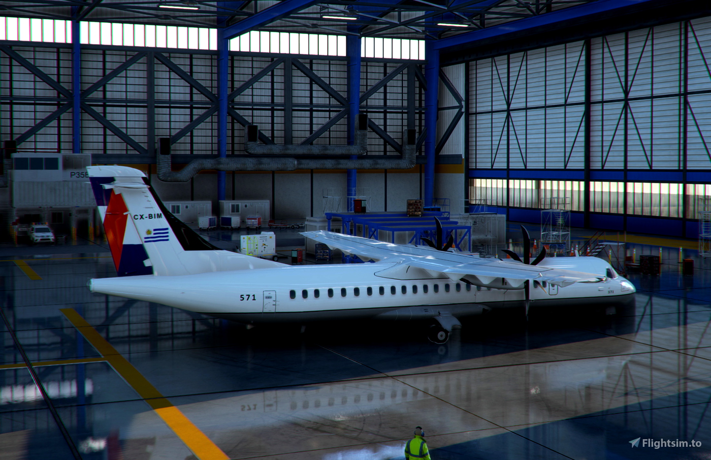 FAU571 Miracle in the Andes - flight 571 (fictional) ATR72 Fuerza Aérea ...