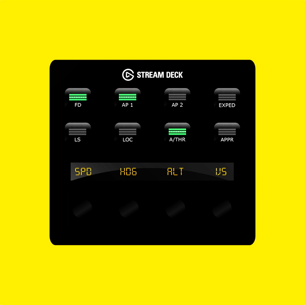 Flight Panels | Fenix A320 Stream Deck + Autopilot Panel for MSFS