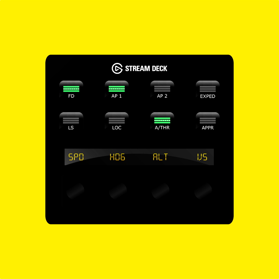 Flight Panels - Fenix A320 Stream Deck + Autopilot Panel for MSFS