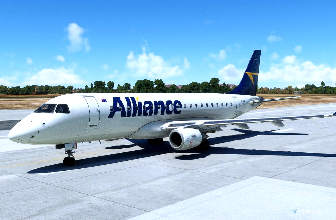 FSS E-175 Alliance Airlines Livery for Microsoft Flight Simulator | MSFS