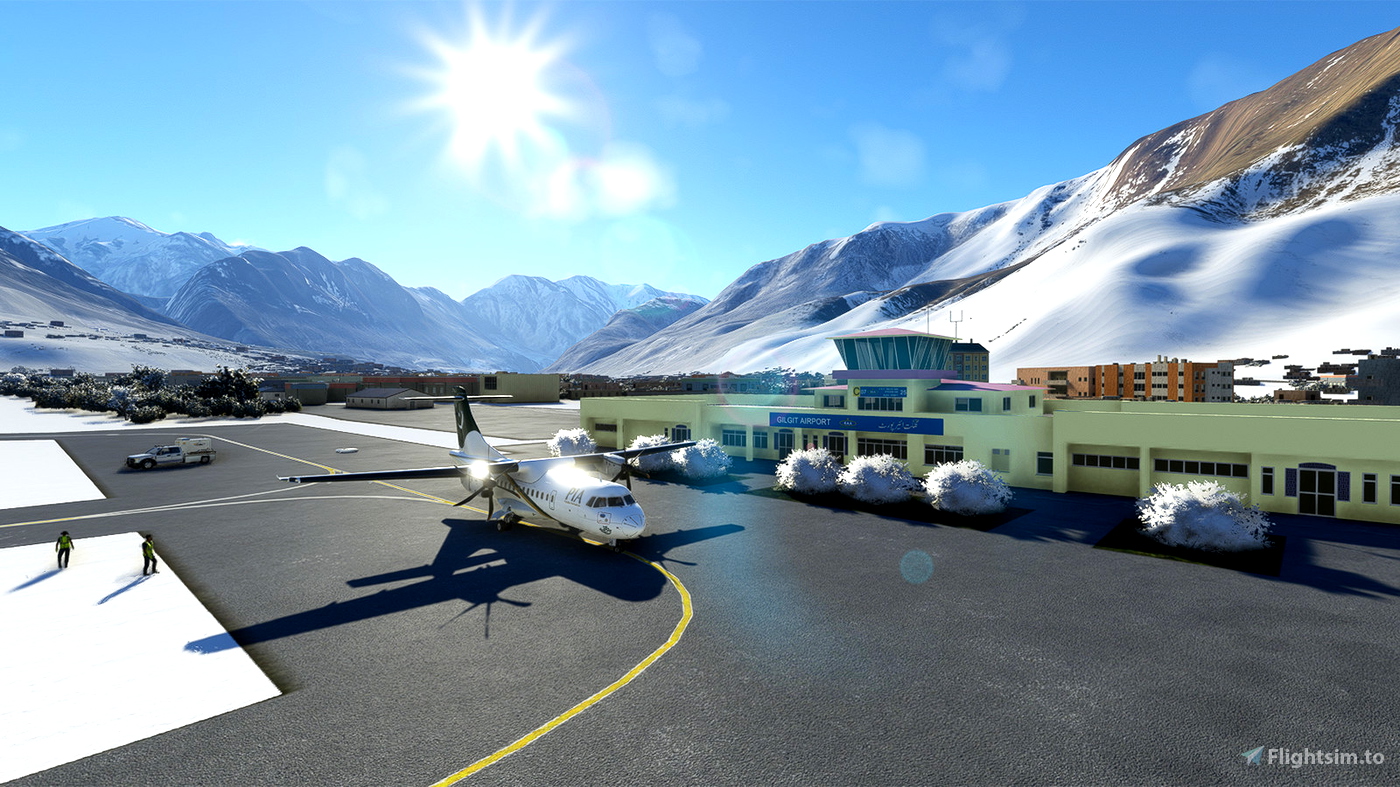 Gilgit Airport (OPGT) for Microsoft Flight Simulator | MSFS
