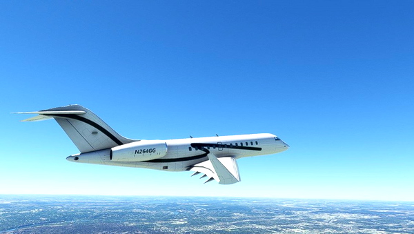 Global 6000 Corporate Pilot N80AK for Microsoft Flight Simulator | MSFS