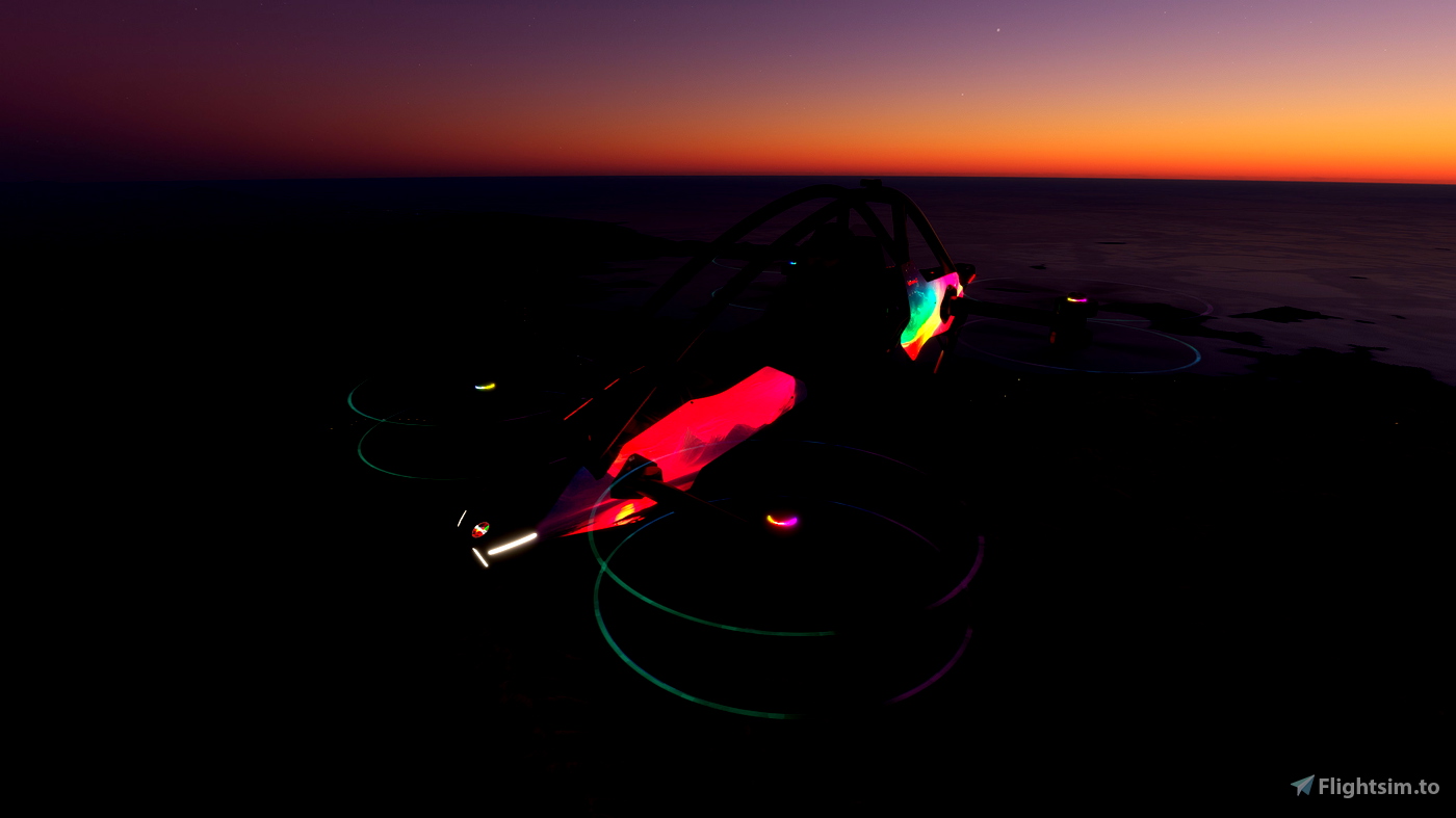 Got Friends Astro One BurstixTV Livery for Microsoft Flight Simulator ...