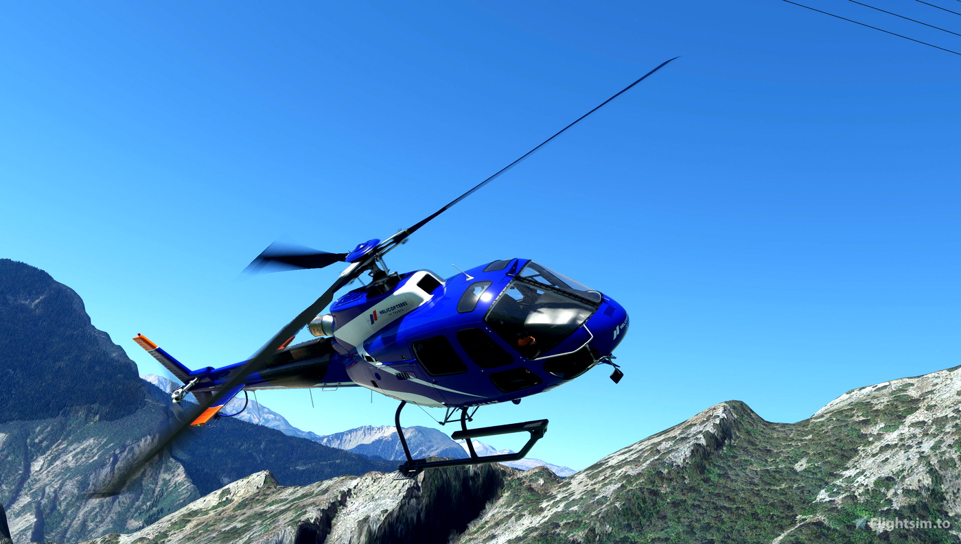 H125 Helicopteres de France - F-GMAT pro Microsoft Flight Simulator | MSFS