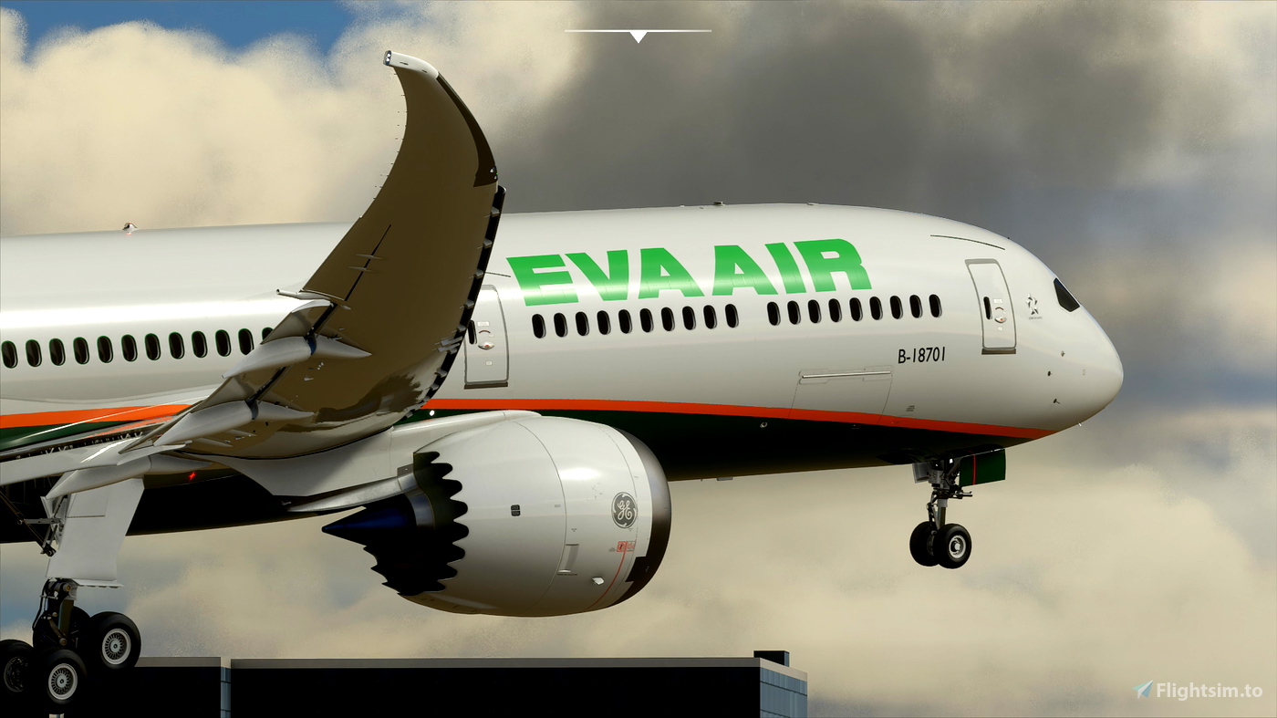 Heavy Division 787-10 Eva Air for Microsoft Flight Simulator | MSFS