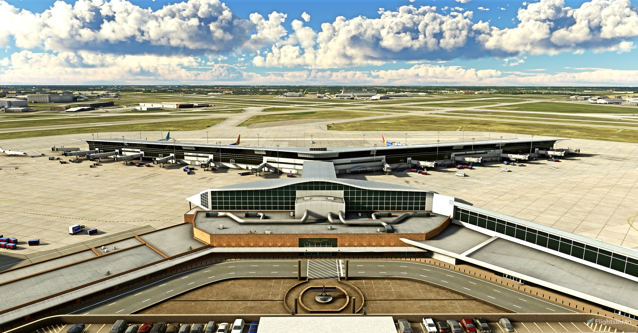 FSimStudios, Texan Simulations | KHOU - Houston William P. Hobby Airport for MSFS