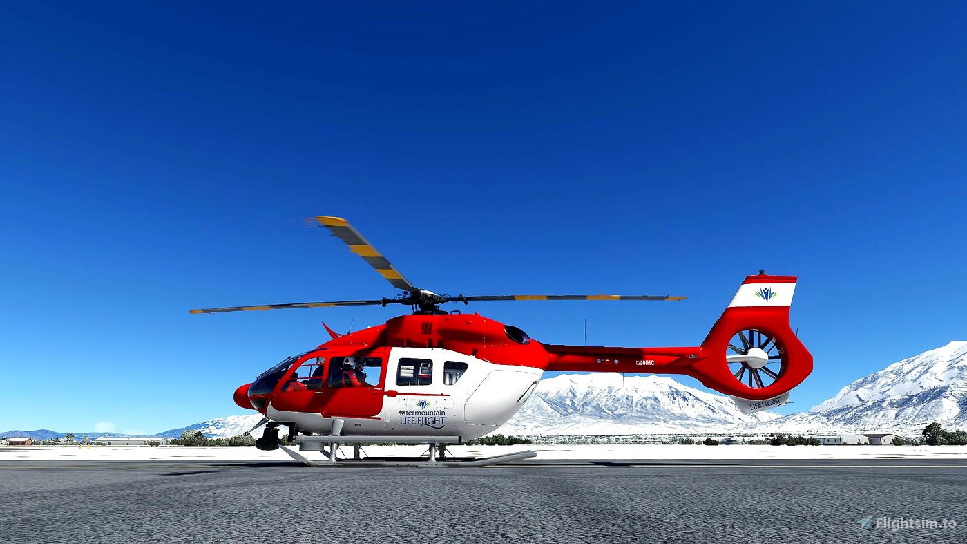 Hype H145 HEMS Intermountain Life Flight for Microsoft Flight Simulator ...