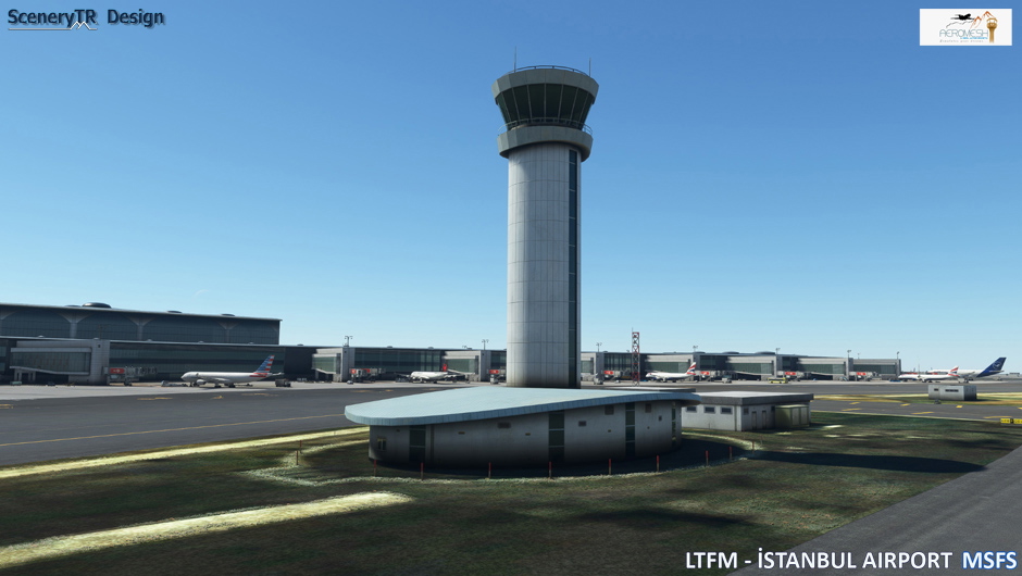SCENERYTR DESIGN - LTFM - Istanbul Airport for Microsoft Flight ...