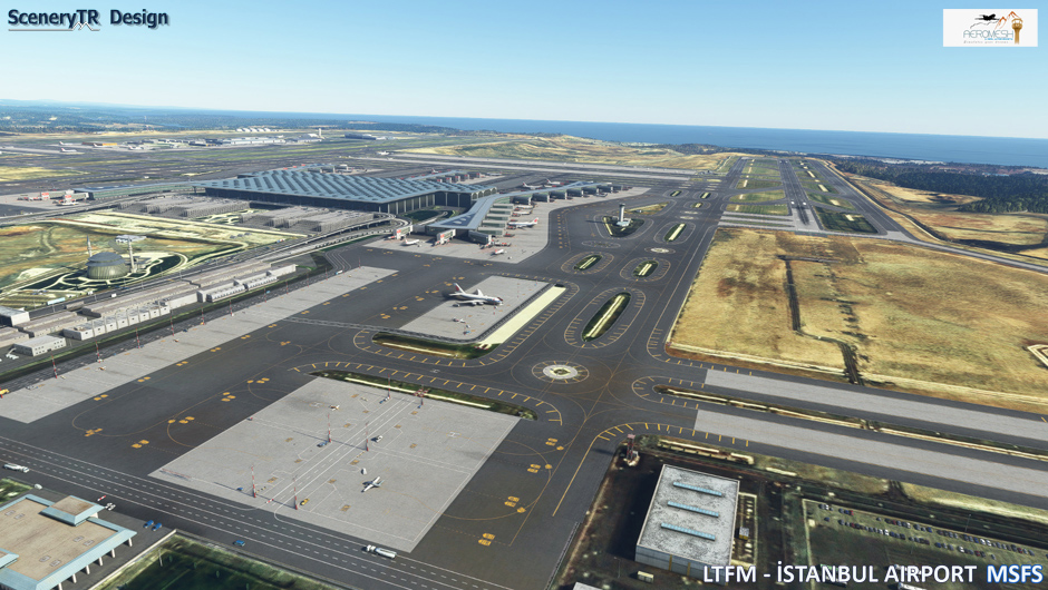 SCENERYTR DESIGN - LTFM - Istanbul Airport for Microsoft Flight ...