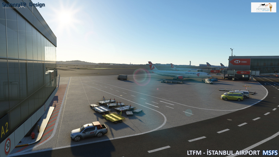 SCENERYTR DESIGN - LTFM - Istanbul Airport for Microsoft Flight ...
