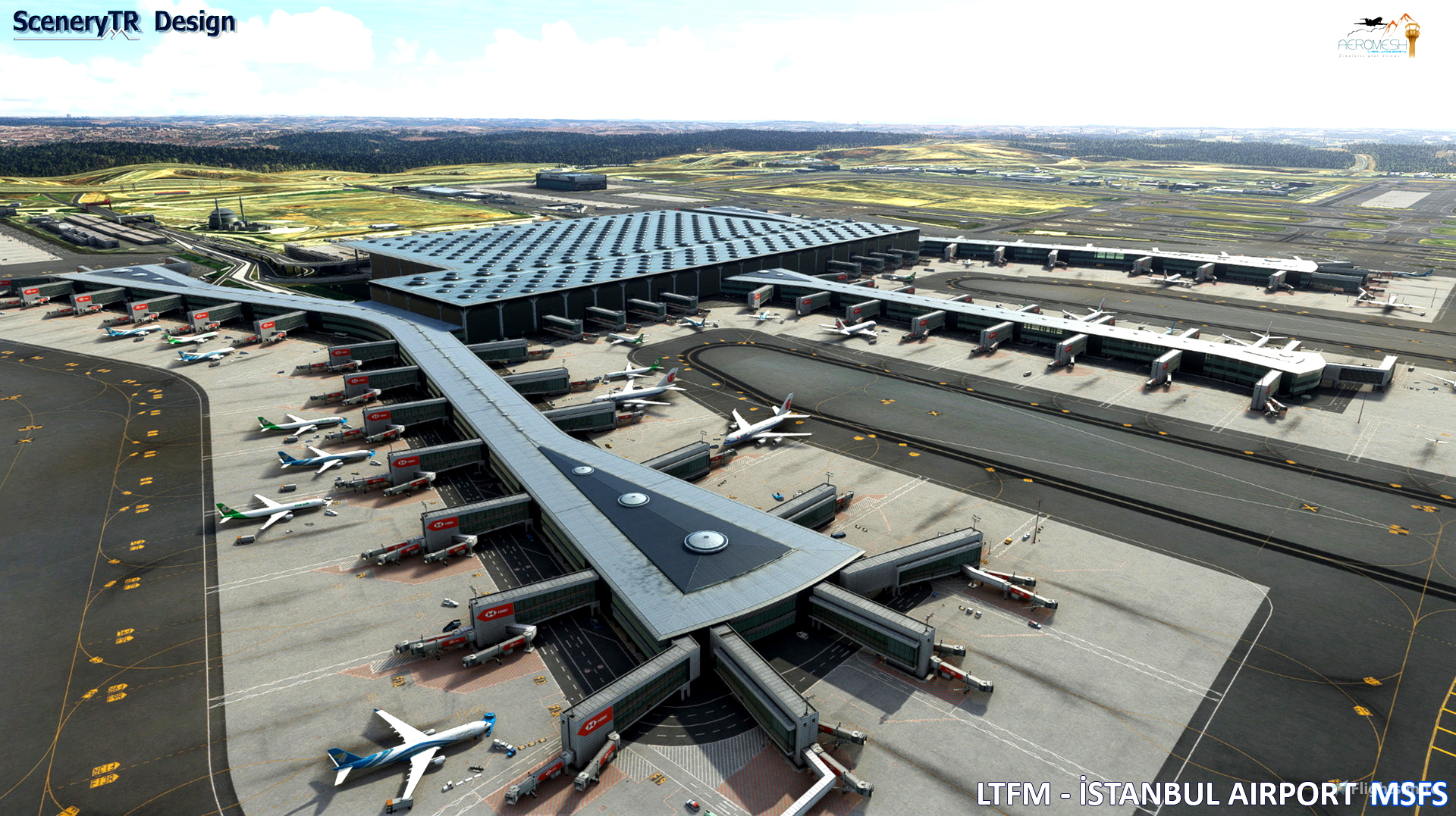 SCENERYTR DESIGN | LTFM - Istanbul Airport for MSFS