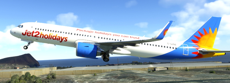 JET2HOLIDAYS G-SUNB for Microsoft Flight Simulator | MSFS